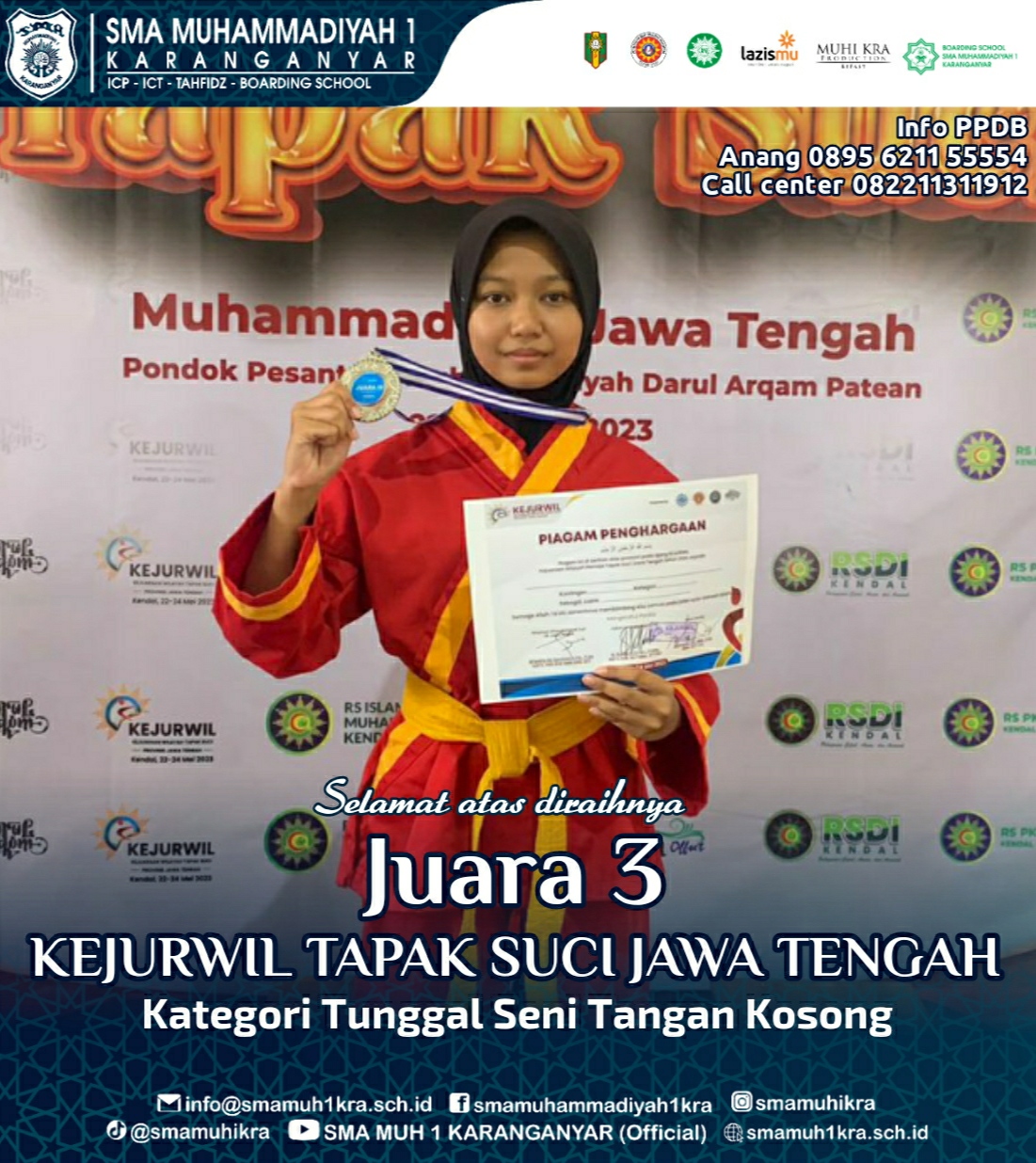 Juara Fudsal Hingga Raih Podium Kejurda Tapak Suci, Inilah Prestasi ...